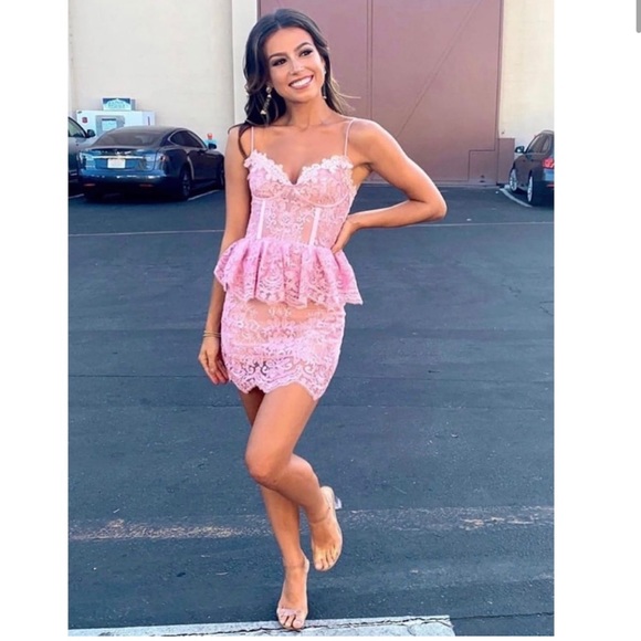 V. Chapman | Dresses | Iso V Chapman Pink Peony Dress | Poshmark